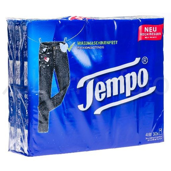 Other | Tempo Standard Paper Handkerchiefs Multipack 1 X 30 Packs Of 10 ...